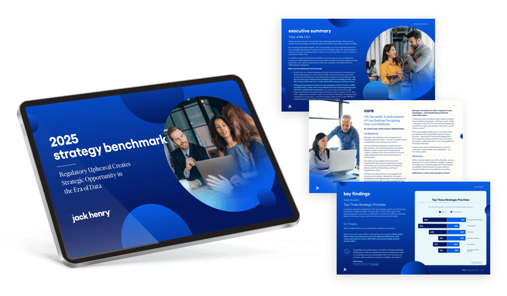 2025 Strategy Benchmark Study | Jack Henry